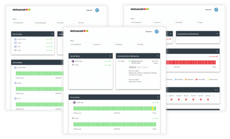 Status Pages & Incident Management - StatusCast